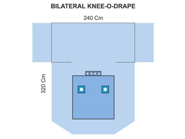 Bilateral Knee Drape – Varrada Healthcare